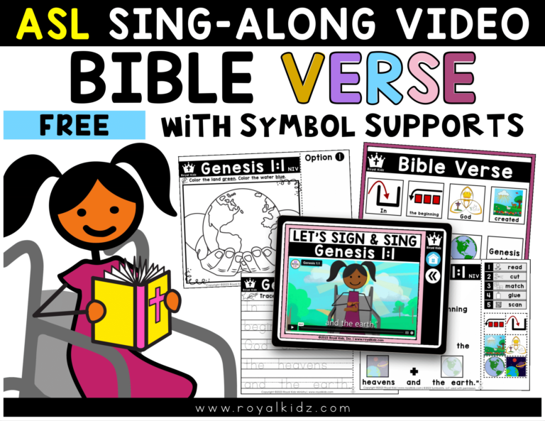 Learn Genesis 1:1 with Your Child – Free Bible Verse Activities with ...