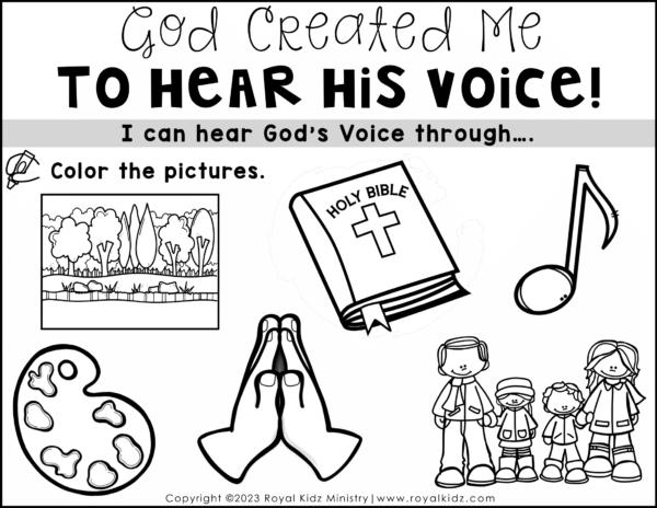 God's Voice Bible Puppet Craftivity - Free Special Needs Ministry ...