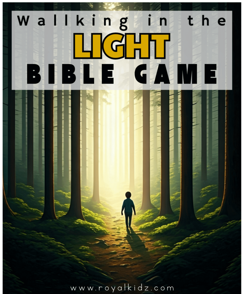 Walking in the Light Bible Game – Free Movement-Based Activity - Free ...