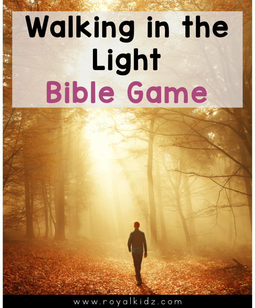 Walking in the Light Bible Game - Free Special Needs Ministry Resources ...